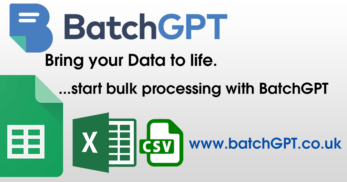 BatchGPT: Dashboard